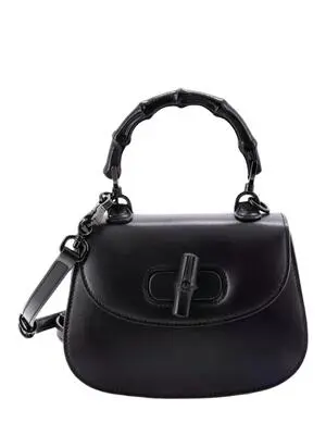 Gucci Bamboo 1947 Top Handle Bag - Black