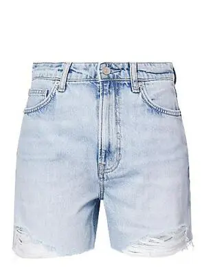 REFORMATION Saige High-rise Denim Shorts - Dory