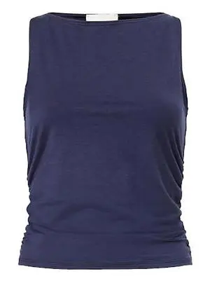 REFORMATION Demi Knit Stretch-jersey Two-piece Top And Skirt Set - Midnight
