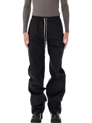 Rick Owens RICK OWENS Relaxed Drawstring Waist Trousers Nero