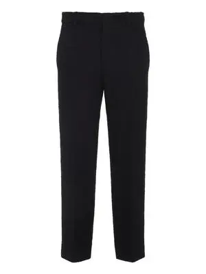 Gucci Boucle Wool Trousers - Black