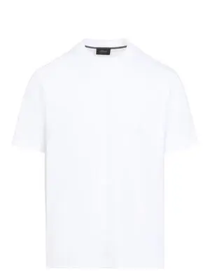 Brioni Essentials Cotton T-shirt For - White