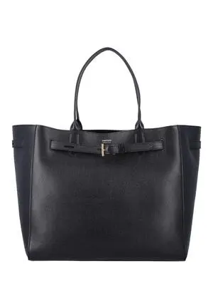 TOM FORD Mini Calf Leather Bag - Nero