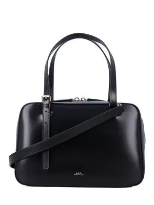 A.p.c. A.P.C. Structured Box Handbag Nero