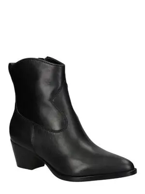 Ralph Lauren Harpher Panelled Ankle Boots - Black