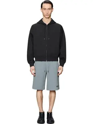 Rains Classic Zip Hoodie - Black