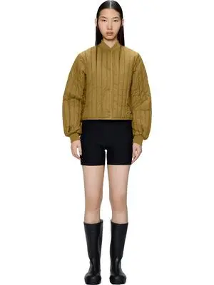 Rains Quilted Bomber Jacket - Dawn