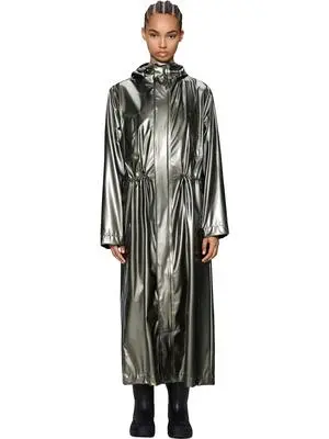 Rains Bold Longest Jacket - Grey
