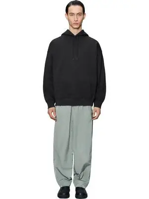 Rains Classic Hoodie With Graphic Detail - Black