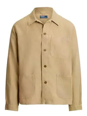 Polo Ralph Lauren Linen Utility Jacket - Neutrals