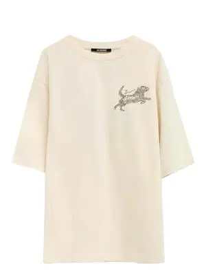 Jacquemus The Rita T-shirt - Neutrals