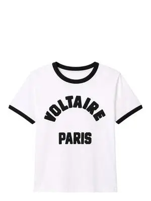 Zadig&Voltaire Alys Logo Print T-shirt - White