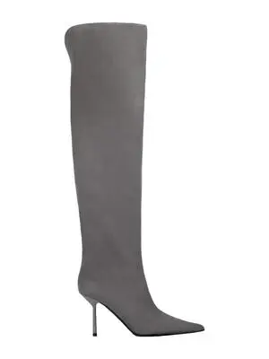 LE SILLA Bella Suede Boots - Grey