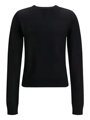 GANNI Diamond-pattern Cardigan - Black
