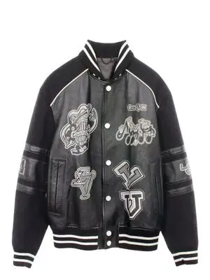 LOUIS VUITTON Varsity Bomber Jacket - Black