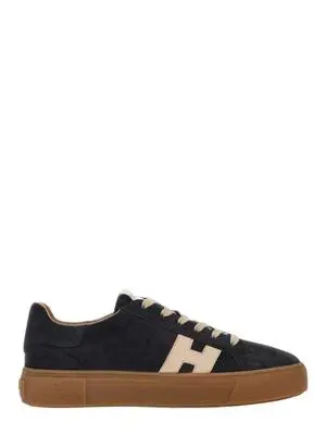 Hogan Crosswind Suede Sneakers - Blue