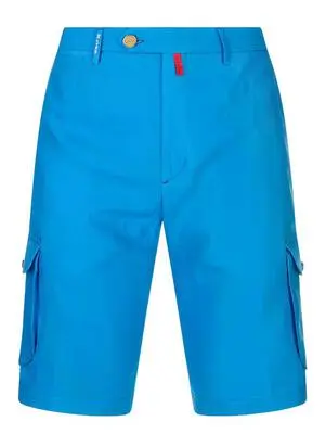 Kiton Cargo Shorts - Blue
