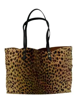 Chloé Leopard-print Calf Hair Tote Bag - Neutrals