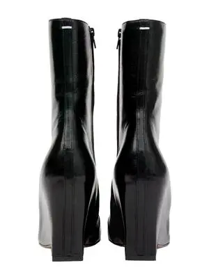 MAISON MARGIELA Wedge-heel Ankle Boots - Black