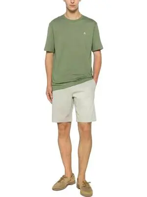 Marc O'polo Micro-patterned Tailored Shorts - Neutrals