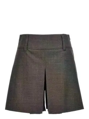 Brunello Cucinelli Belted Shorts - Grey