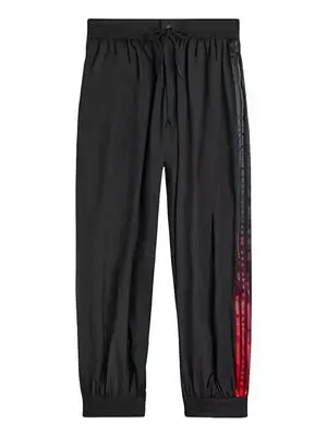 Y3 SPORT Side-stripe Track Pants - Black