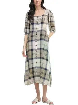 Barbour Ballina Midi Dress - Neutrals