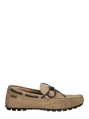 Barbour Courage Driving Leather Boat Shoes - Neutrals