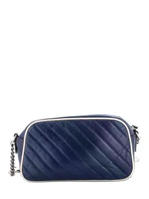 Gucci Gg Marmont Small Shoulder Bag - Blue