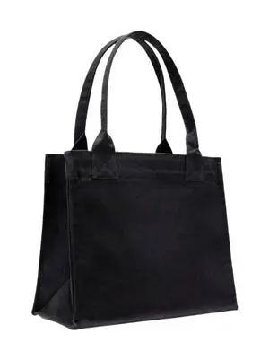 GANNI Pony Print Tote Bag - Black