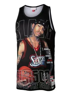 Mitchell & Ness Allen Iverson 76ers Graphic Tank Top - Black