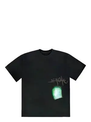 TRAVIS SCOTT Utopia C5 Graphic-print T-shirt - Black