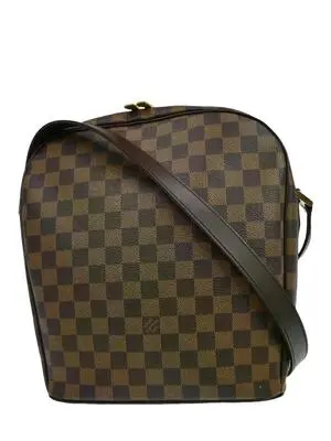 LOUIS VUITTON Damier Ipanema Shoulder Bag - Brown