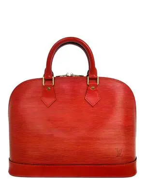 LOUIS VUITTON Epi Alma Tote Bag - Red