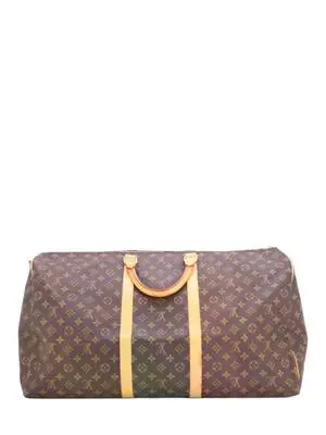 LOUIS VUITTON Louis Vuitton Keepall Bandoulière 60 Travel Bag Monogram Canvas