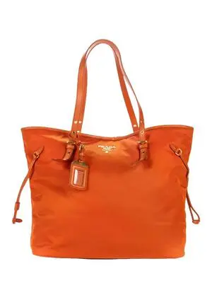 Prada Tessuto Tote Bag - Orange