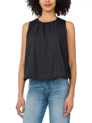 CECE DUPRAZ CeCe Cotton Poplin Bubble Top