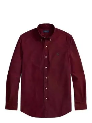 Polo Ralph Lauren Garment-dyed Oxford Shirt - Red