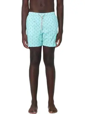 MC2 SAINT BARTH Jellyfish Print Swim Shorts - Blue
