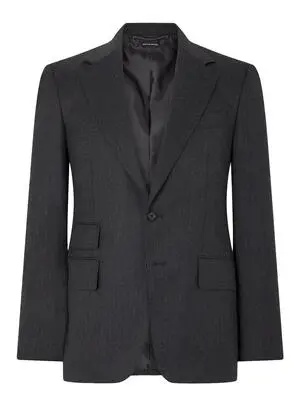 TOM FORD Shelton Wool-twill Suit Jacket - Gray