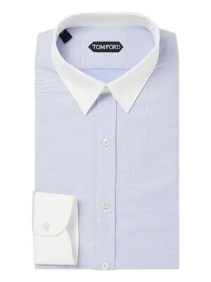 TOM FORD Silk Shirt - Blue