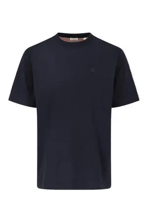 Burberry T-shirt "check - Black