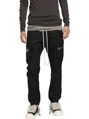 Rick Owens Tower Mastodon Cargo Trousers - Black