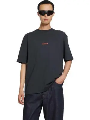 Stone Island 2100001 Cotton Jersey T-shirt - Blue