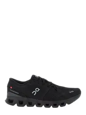 On Cloud X 4 Mesh Sneakers - Black