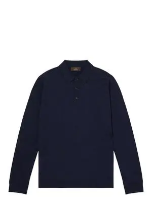 SLOWEAR Slowear - Zanone Slim-Fit Flexwool Polo Shirt - Men - Blue  Navy