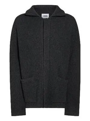 Alpha Studio Wool & Cashmere Cardigan - Grey