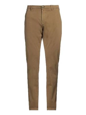 JACOB COHЁN Cotton, Modal, Elastane, Polyester Chino Pants - Beige