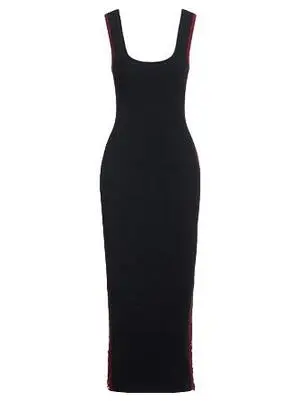 Rabanne Midi Bodycon Knit Dress - Blue