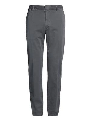 Incotex Cotton Elastane Tapered Leg Trousers - Grey